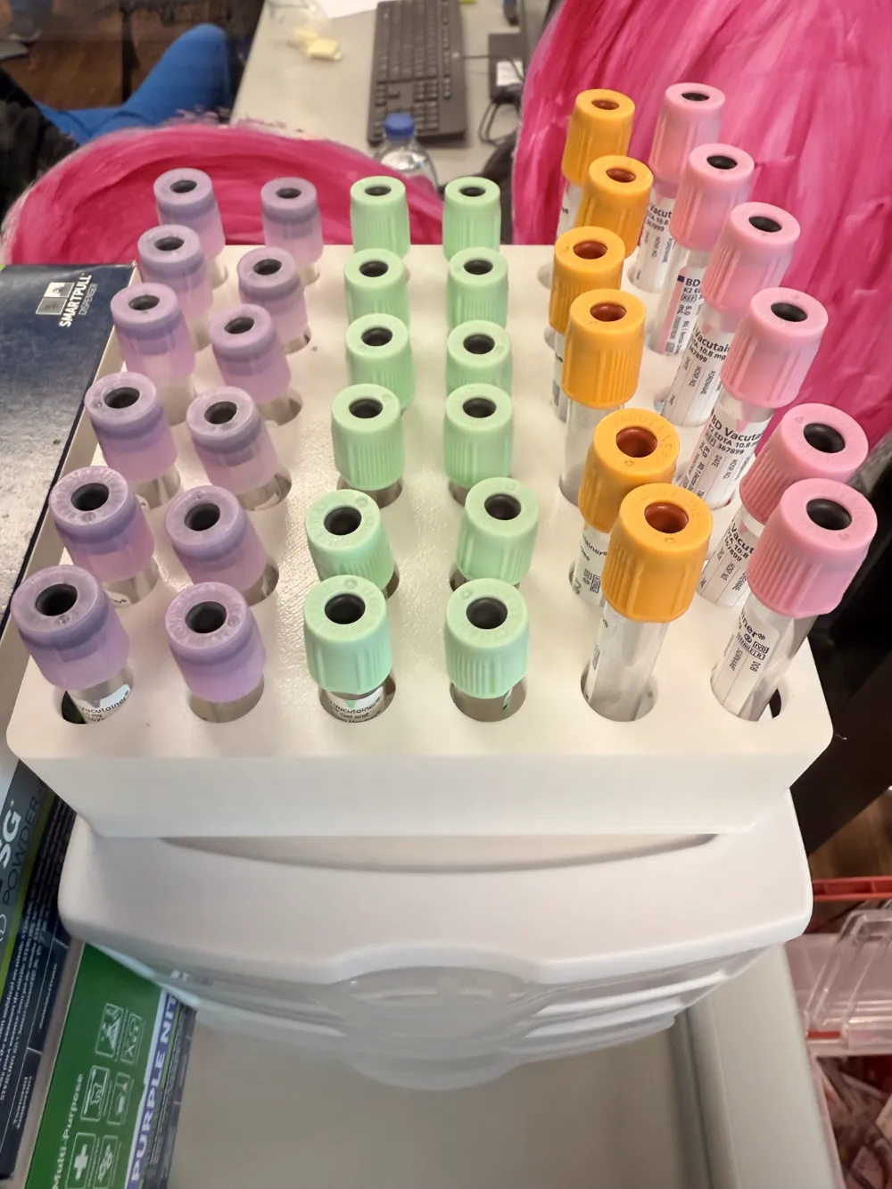 Test Tube/ Blood Tube Organizer by Tyler Treece - MakerWorld