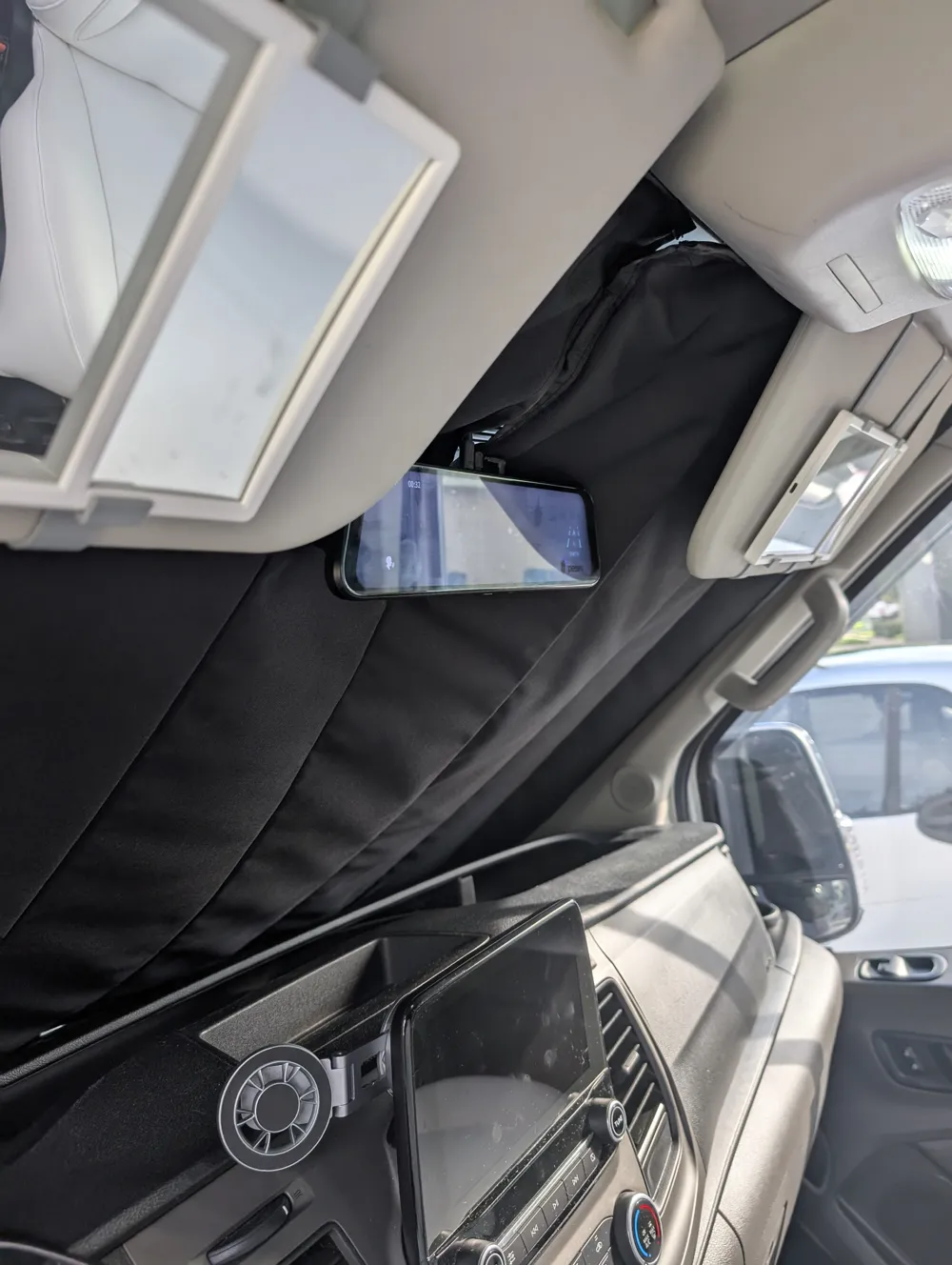 Ford Transit Rear View Mirror Dash Cam Replacement - Free 3D Print ...