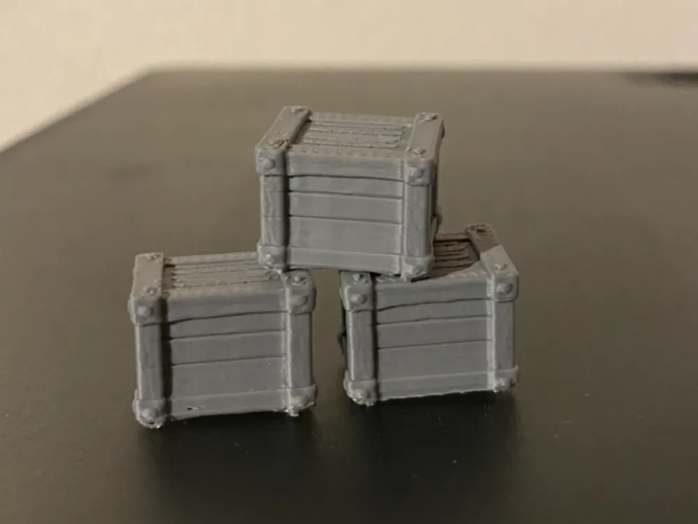 D&D Scatter Object Crates 3-Piece Set - Free 3D Print Model - MakerWorld