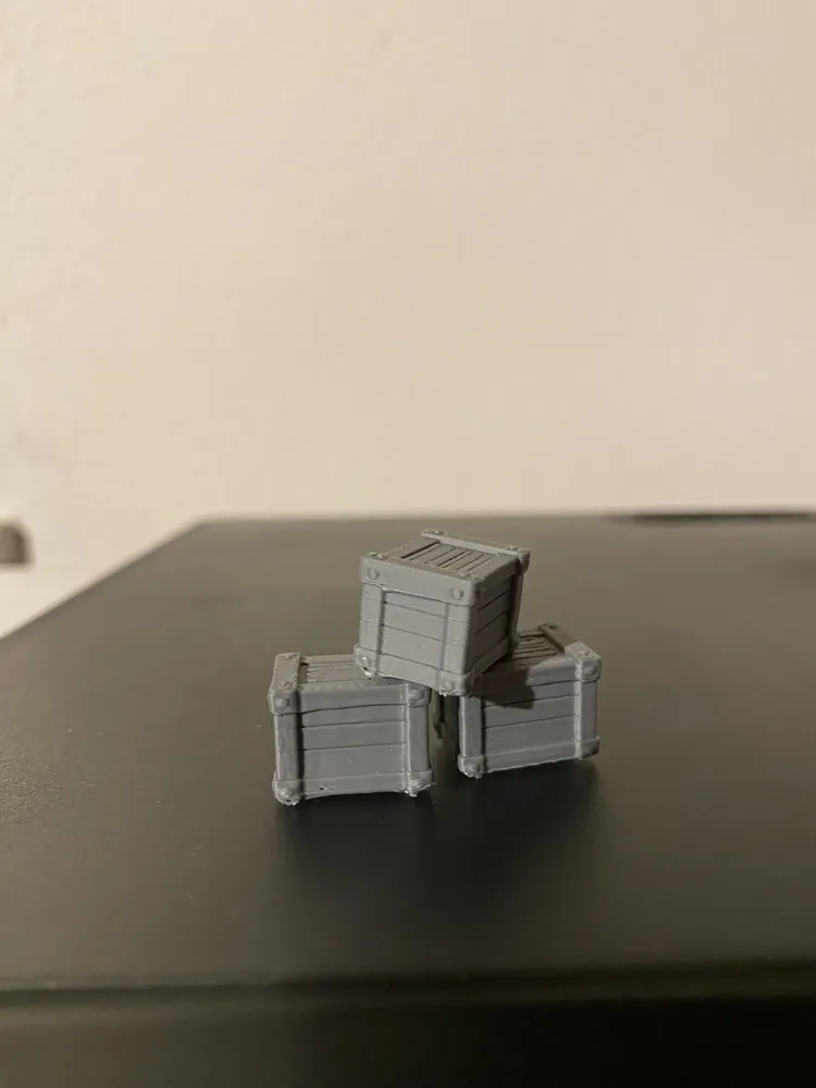 D&D Scatter Object Crates 3-Piece Set - Free 3D Print Model - MakerWorld