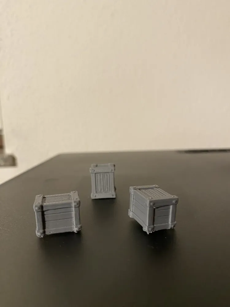 D&D Scatter Object Crates 3-Piece Set - Free 3D Print Model - MakerWorld