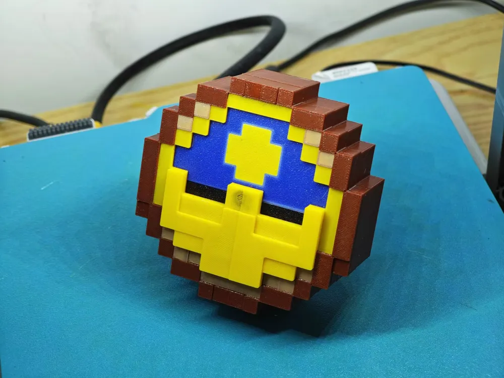 My World Clock Minecraft clock by Maintainer MakerWorld: Download Free ...