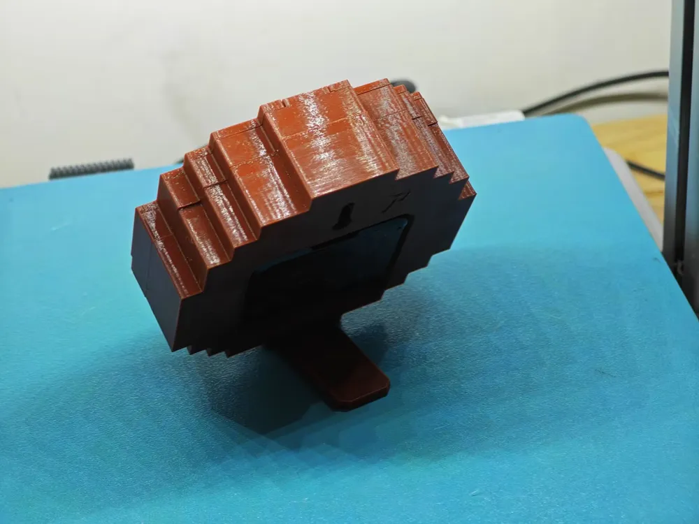 My World Clock Minecraft clock by Maintainer MakerWorld: Download Free ...