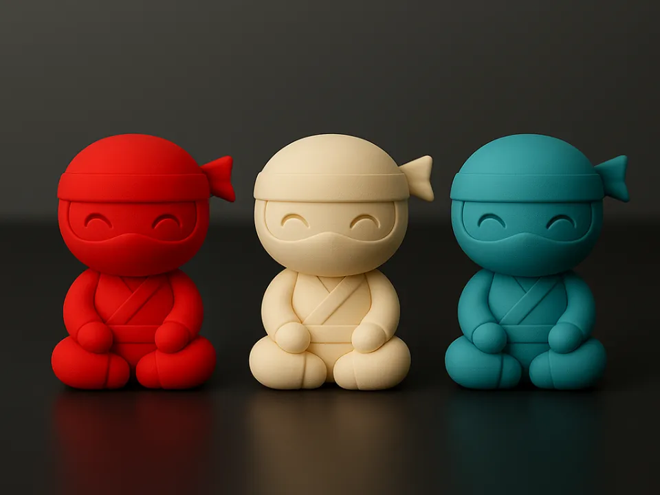 Little Ninja – Miniature Figurine by CraftedDesigns MakerWorld ...