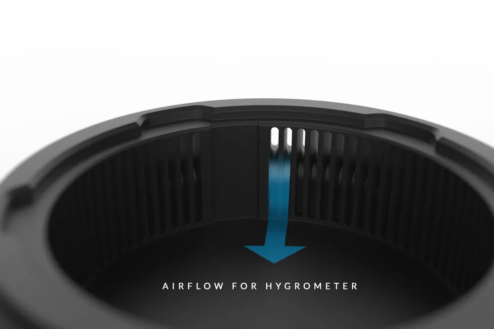 Desiccant Container with Hygrometer by JANBERRY DESIGN MakerWorld: Download Free 3D Models