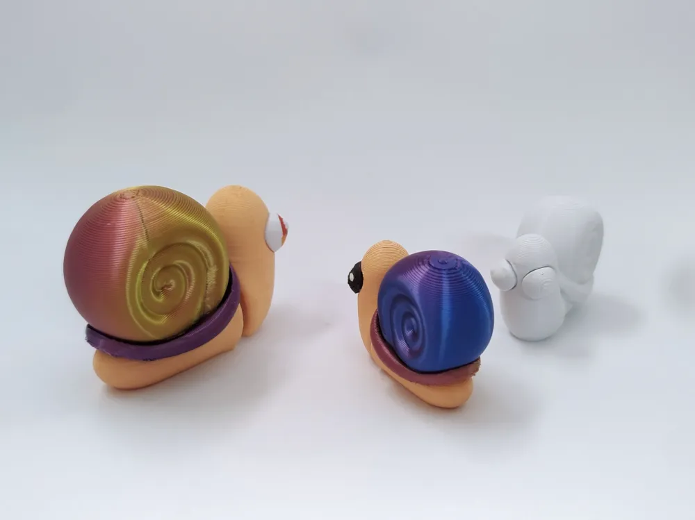 Articulated Snail and Magnet by Kza3D MakerWorld: Download Free 3D Models