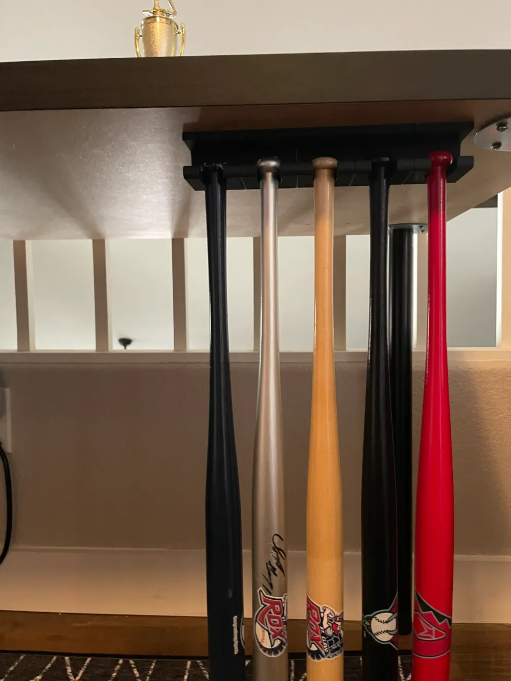 Mini Baseball Bat Holder by robotic - MakerWorld