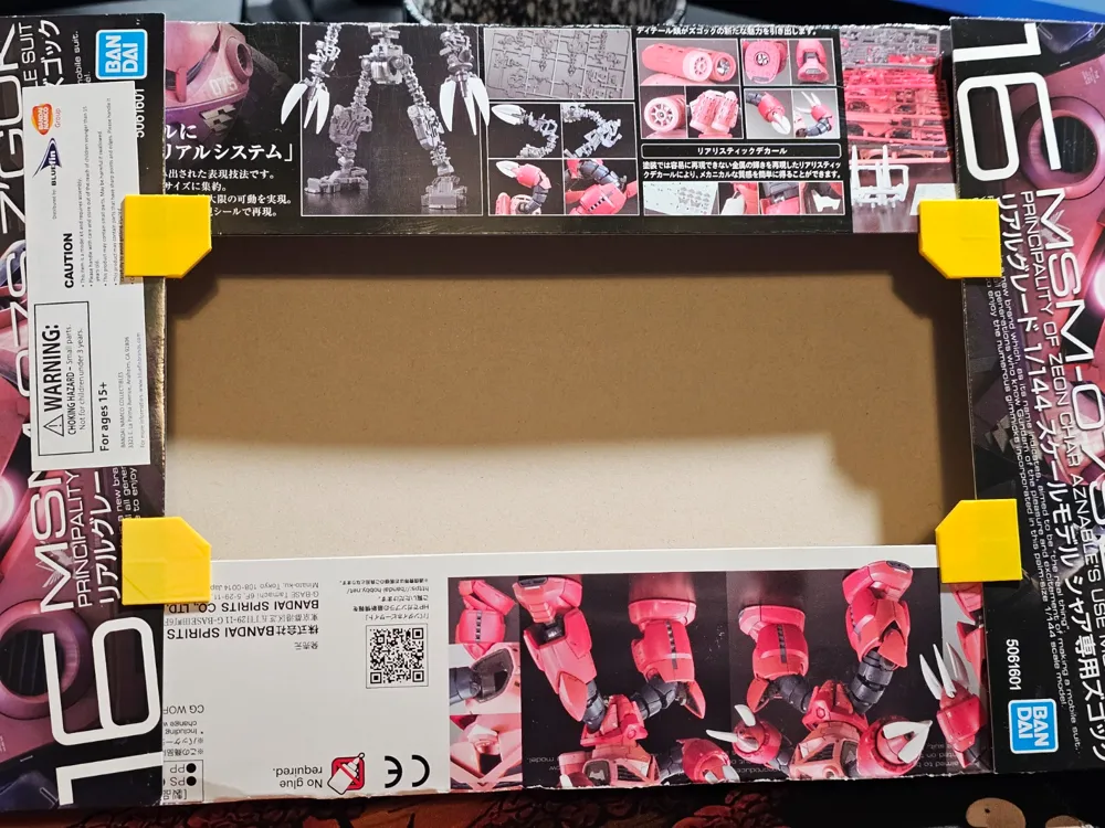 Gunpla Box Side Joiner (Convert box art to canvas) by Jonman7 ...