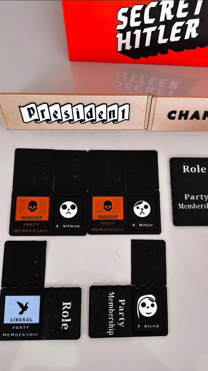 Secret Hitler Better Version by Atrl Studio MakerWorld: Download Free ...