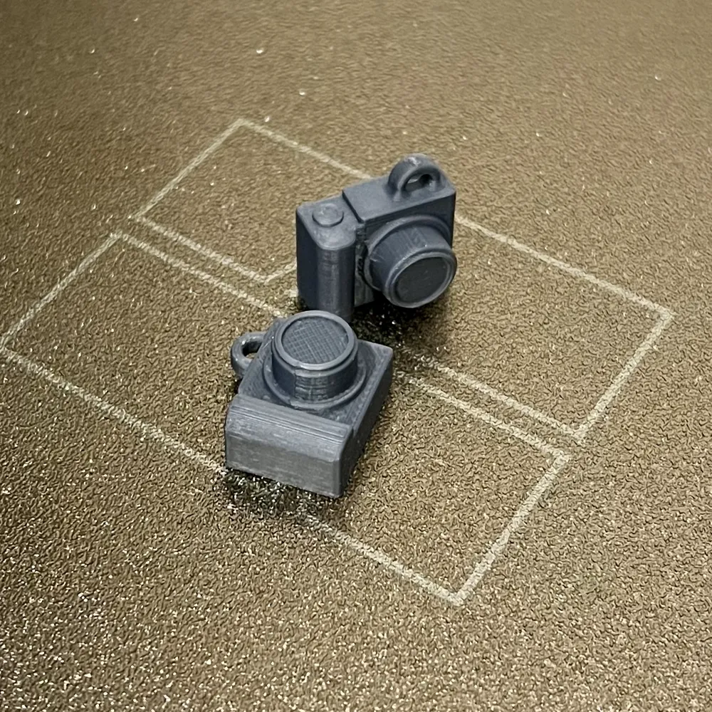 Mini Camera Keychain - Free 3D Print Model - MakerWorld