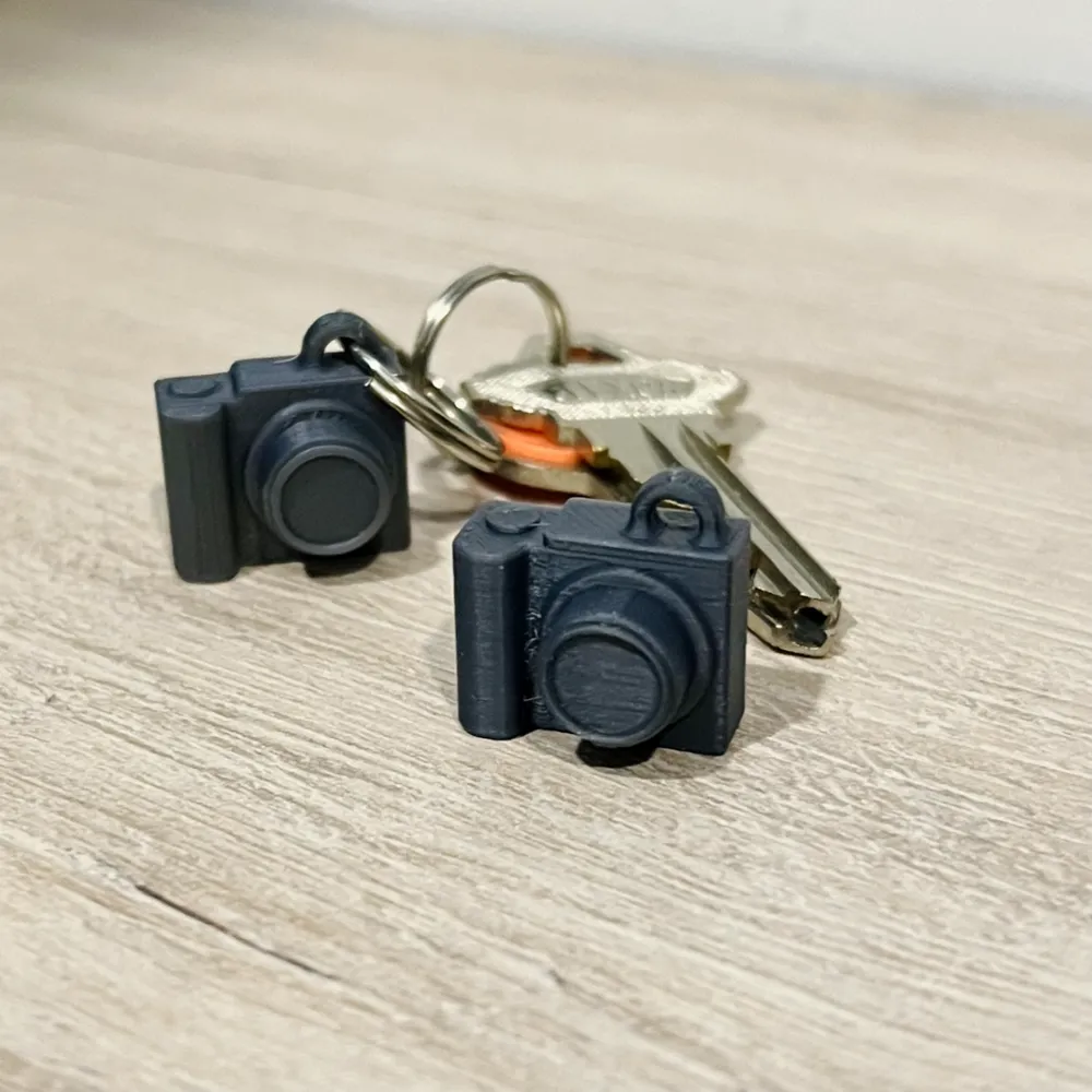 Mini Camera Keychain by blenderdac MakerWorld: Download Free 3D Models