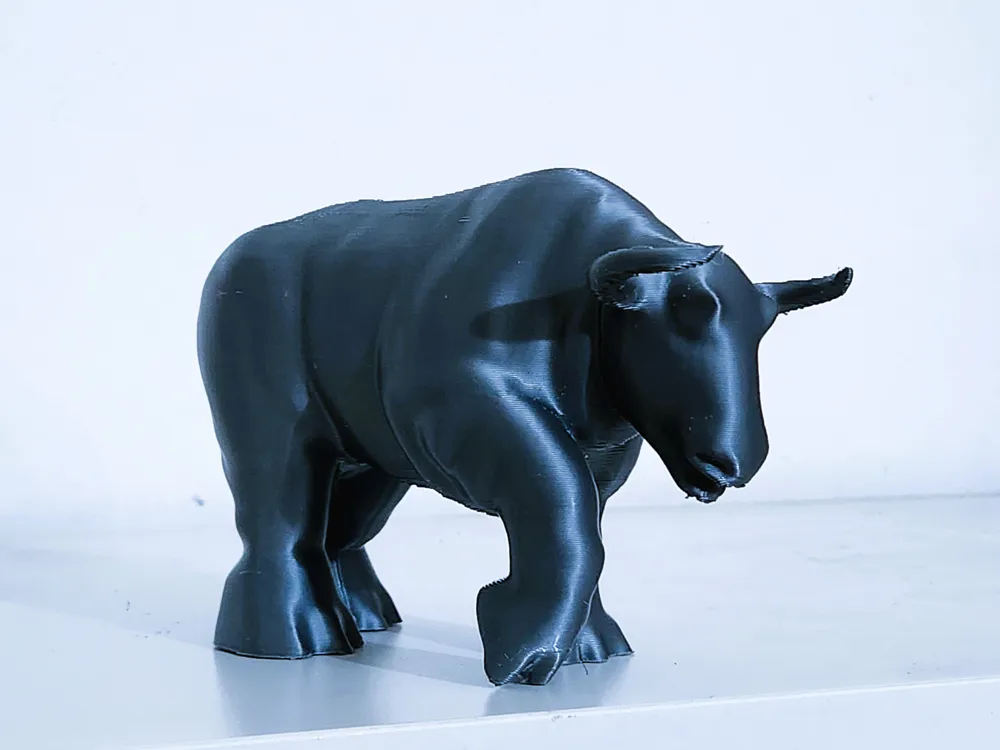 Bull sculpture Botero style by dubmehard - MakerWorld