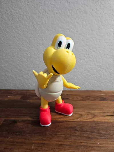 Red Koopa Troopa from Mario Remixed by MrGnarly - MakerWorld