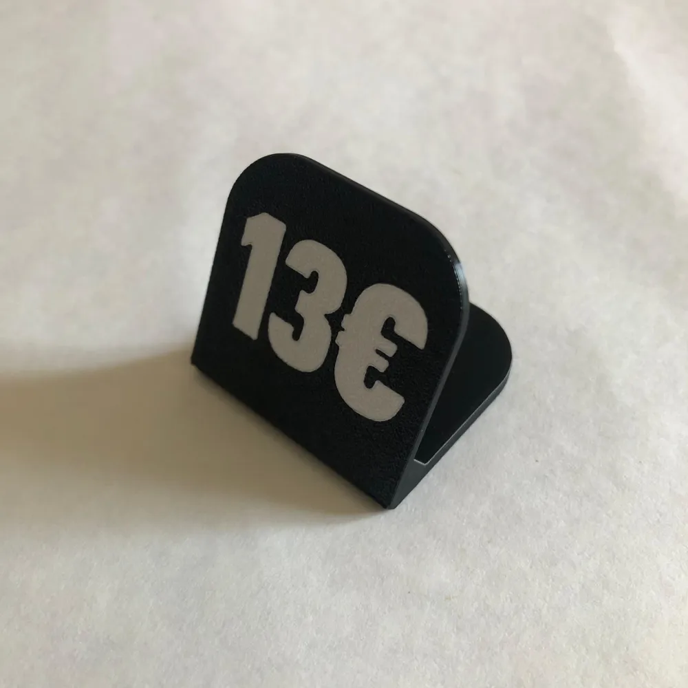 Price tag 13€ by PierTrois MakerWorld: Download Free 3D Models