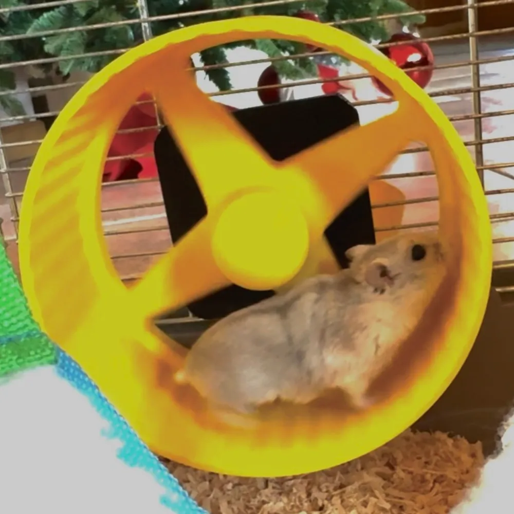 Hamster Silent Wheel Evolution - Free 3D Print Model - MakerWorld