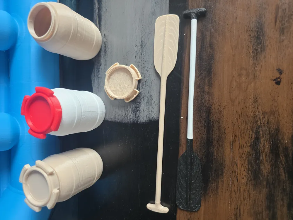 Canoe Paddle ( scale 1/10 miniature ) - Free 3D Print Model - MakerWorld