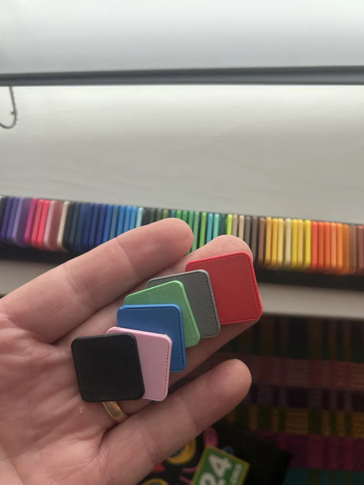 100 Colour Swatch Holder by Brad MakerWorld: Download Free 3D Models