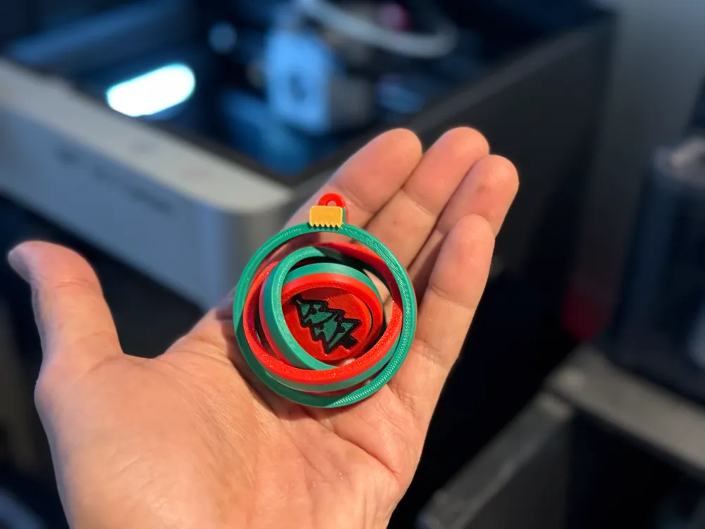 Christmas Tree Gyro - Decoration & Fidget Spinner by Eternity Labs ...