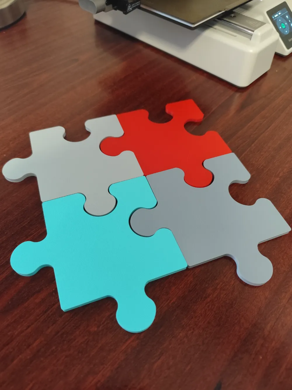 Connecting Puzzle Coasters by Keno - MakerWorld