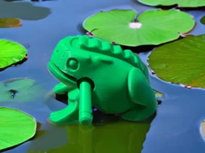 Percussion frog by The 3D-Printing guy MakerWorld: Download Free 3D Models