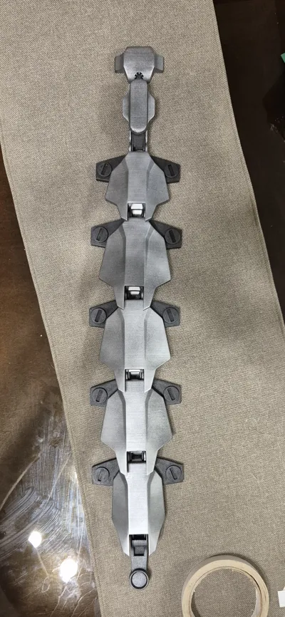 Modular Wearable Sandevistan Cosplay Spine - Free 3D Print Model ...