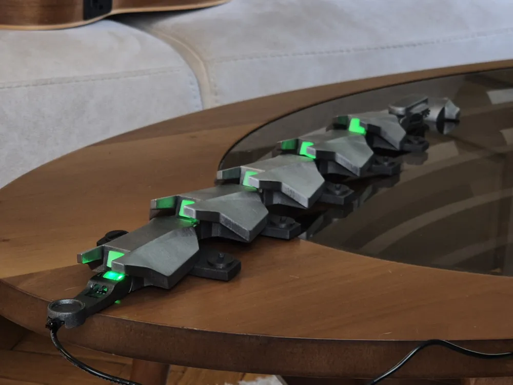 Modular Wearable Sandevistan Cosplay Spine - Free 3D Print Model ...