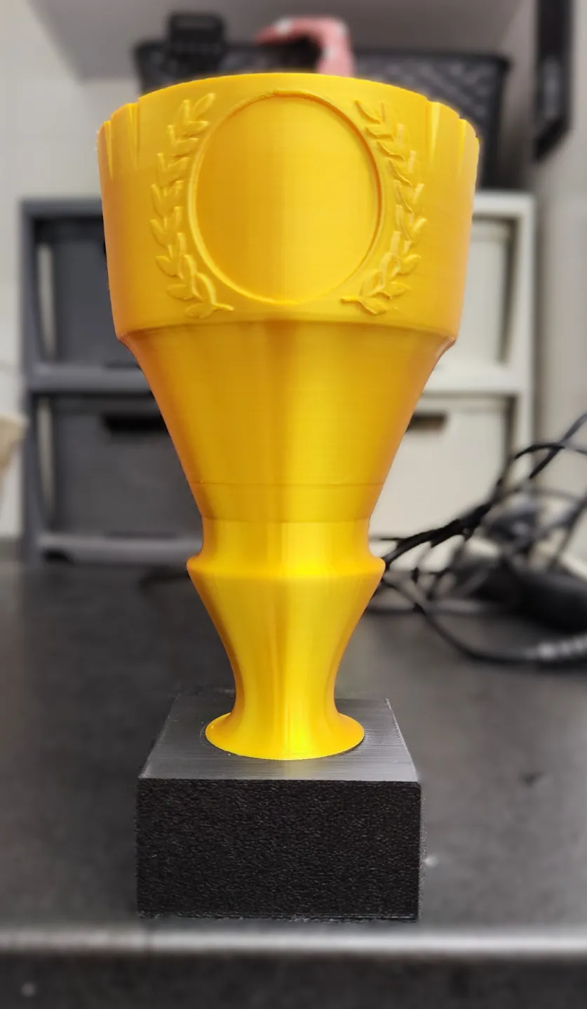 Trophy With Photo Insert - Free 3D Print Model - MakerWorld