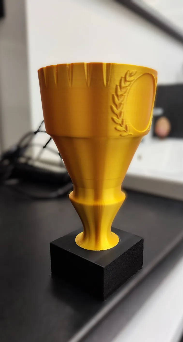 Trophy With Photo Insert - Free 3D Print Model - MakerWorld