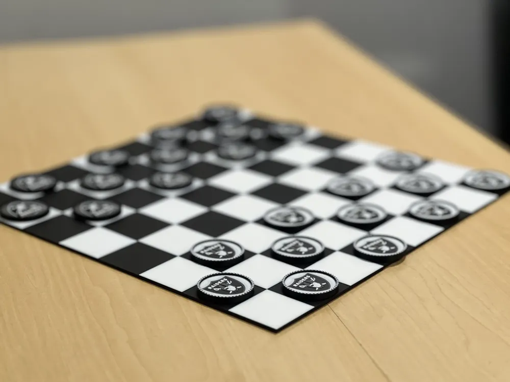 Raiders Checkers Set - Free 3D Print Model - MakerWorld