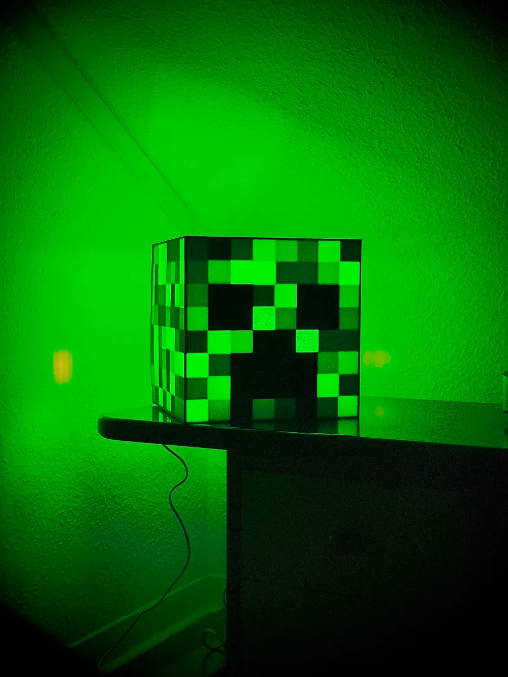 Minecraft Creeper light LED Lamp Kit 001 by ForgeCraft3D - MakerWorld