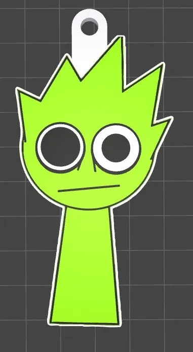 Keychains and bookmarks, Sprunkis characters collection by Ocilirca ...