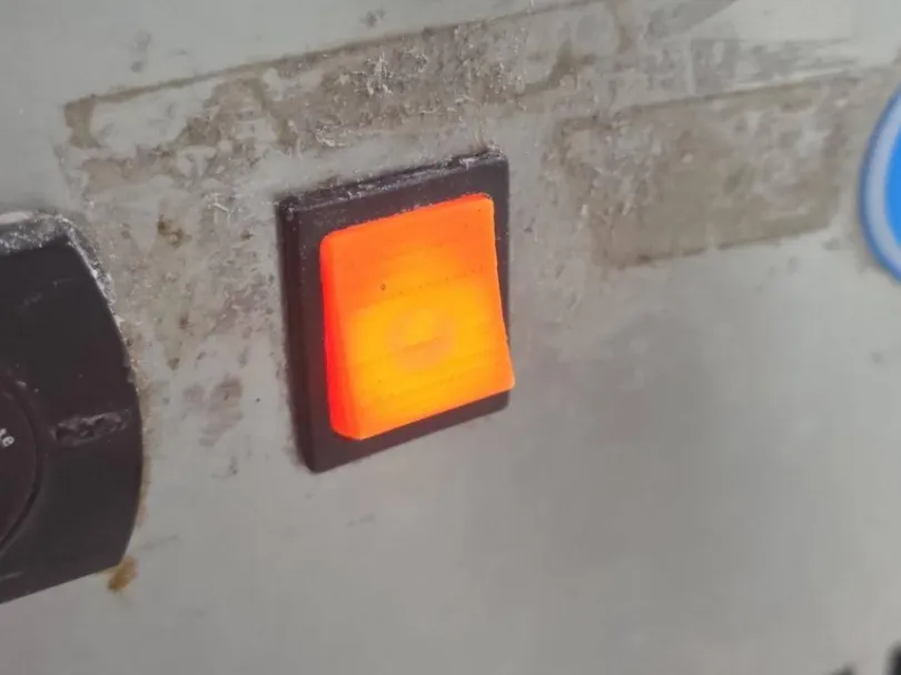 19x24mm Industrial / Machine Power Button - Free 3D Print Model ...