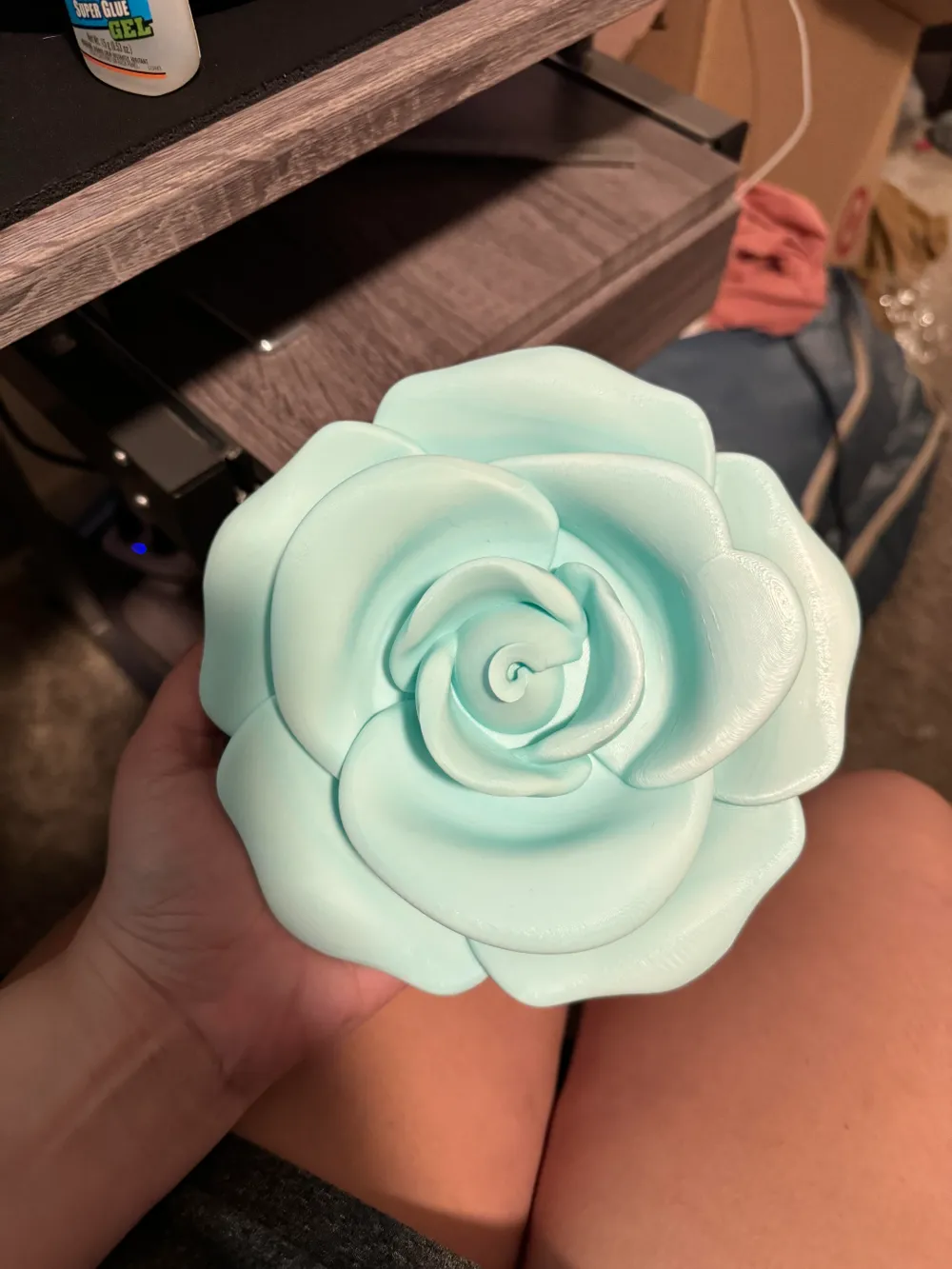 Upscaled Quality Rose for Wall Decor Remixed by Beagle Bros - MakerWorld