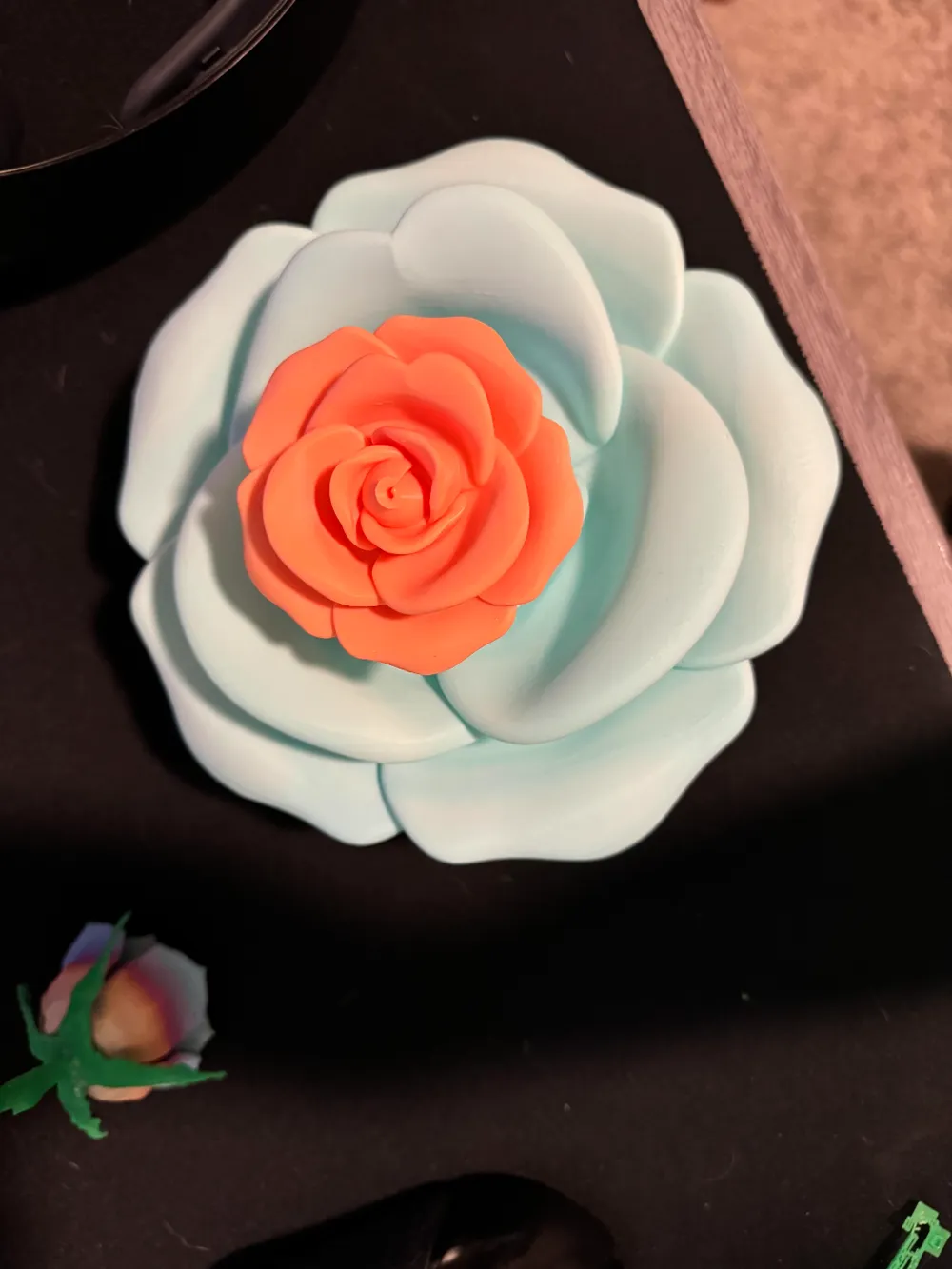 Upscaled Quality Rose for Wall Decor Remixed by Beagle Bros - MakerWorld