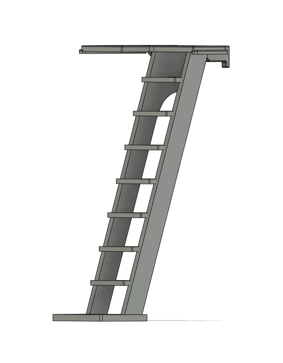 Playmobil Castle Ladder - Free 3D Print Model - MakerWorld