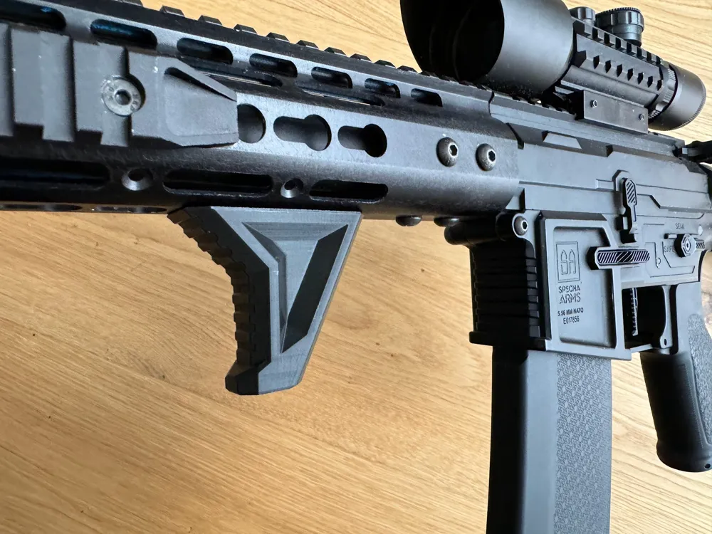 M4/AR-15 KeyMod handstop (9) for airsoft by hottr - MakerWorld