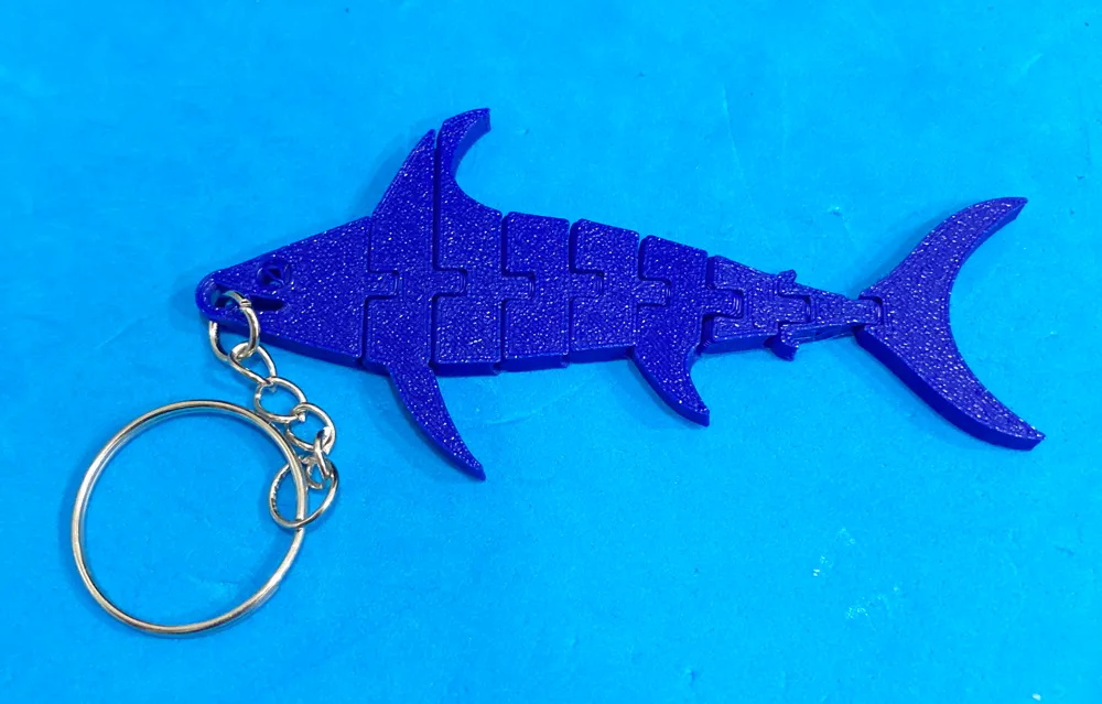 Articulated tuna keychain by Franchescor - MakerWorld