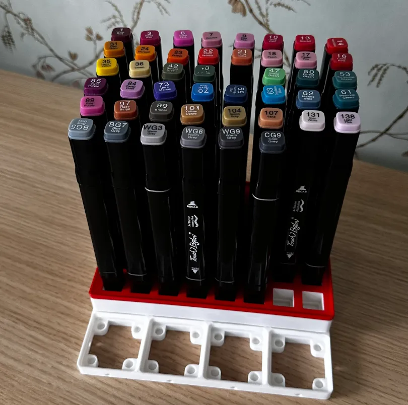 Alcohol Marker gridfinity by sachin MakerWorld: Download Free 3D Models