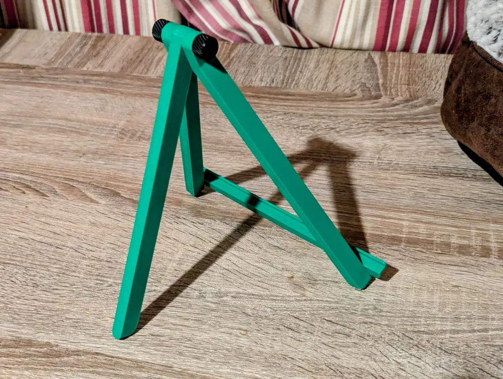 Adjustable angle fold flat A4 picture stand by StampyDriver MakerWorld ...