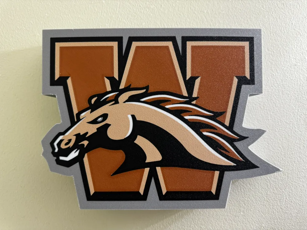 Western Michigan LED Light Box by boseveous - MakerWorld