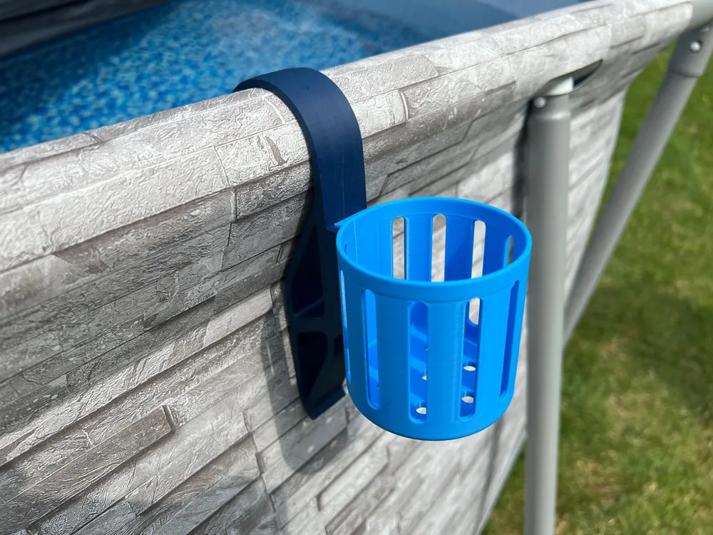 MPAS - Pool Drink Holder Small - Free 3D Print Model - MakerWorld
