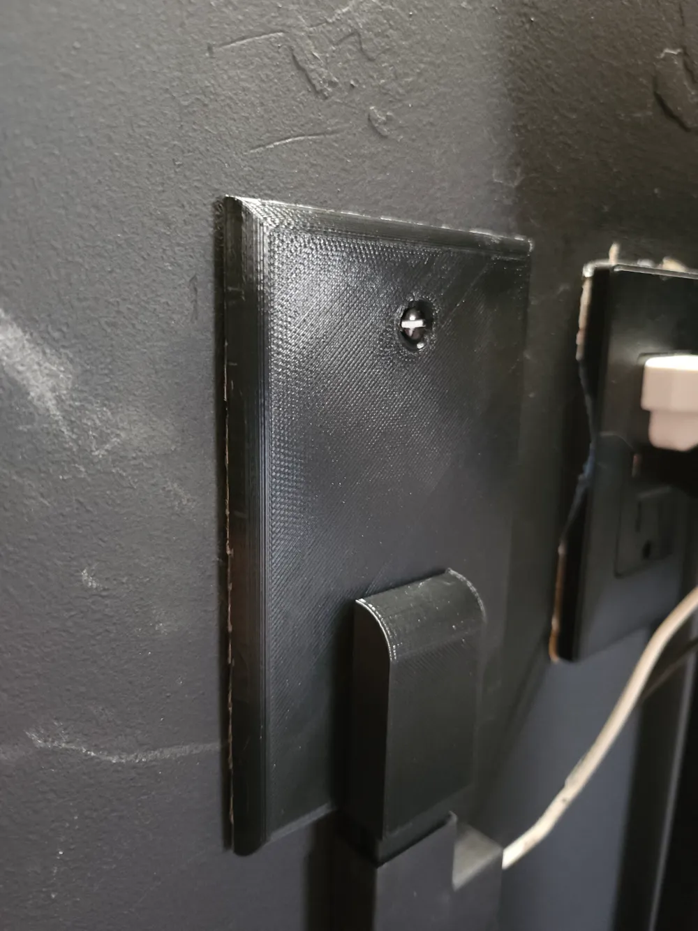 Cable Hider Wall Plate by JKA STUDIOS - MakerWorld