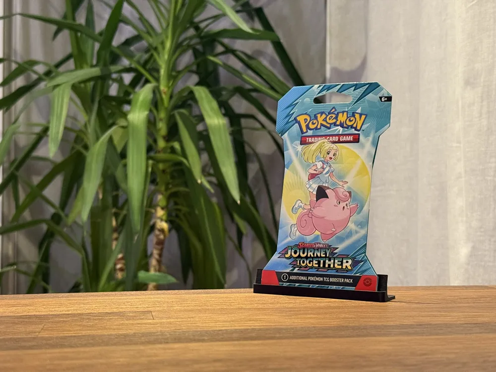 Pokémon Sleeved Booster Pack Display - 1 Pack - Free 3D Print Model ...