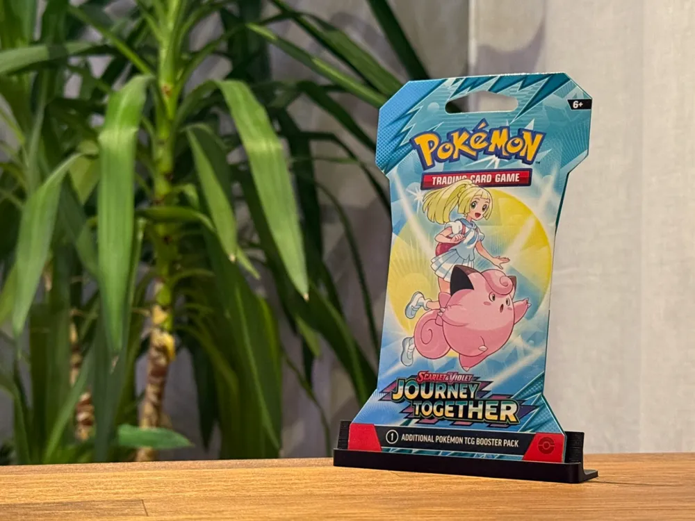 Pokémon Sleeved Booster Pack Display - 1 Pack - Free 3D Print Model ...