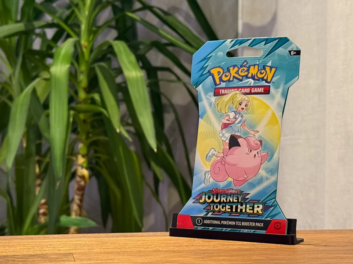 Pokémon Sleeved Booster Pack Display - 1 Pack - Free 3D Print Model ...