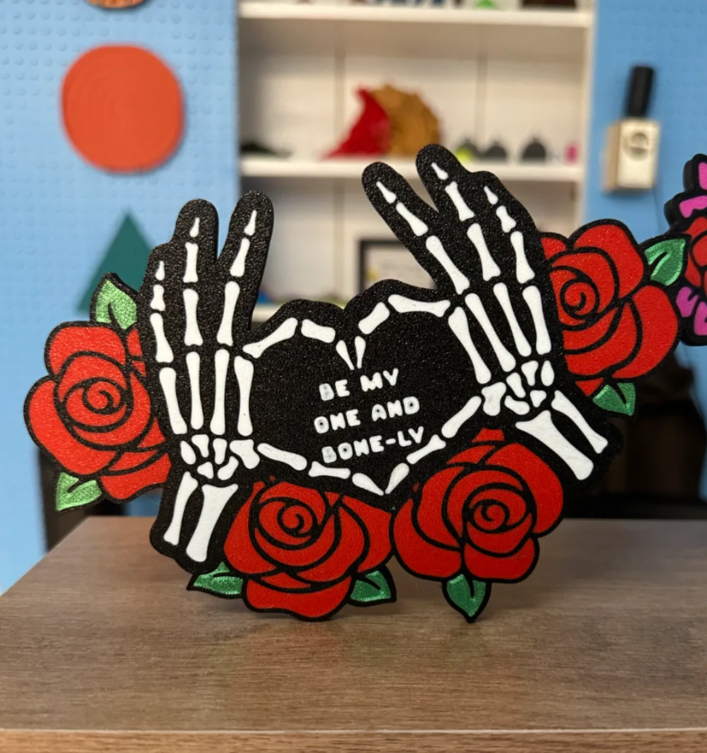 Be My One and Bone-ly Sign by Sutcliffe.designs MakerWorld: Download ...