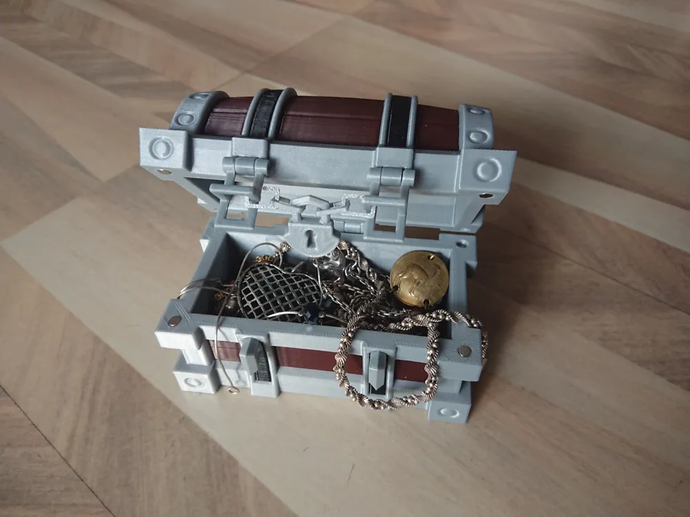 Treasure Chest / Bountiful Delve Chest by mkl3D MakerWorld: Download ...