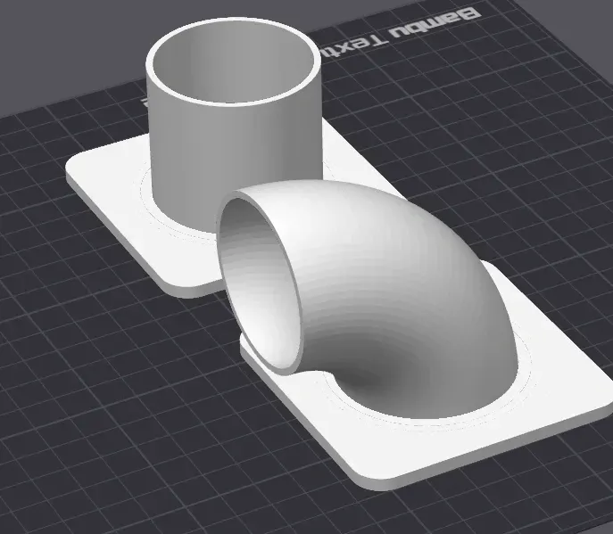Magnetic screen window exhaust pipe for pipes with an inner diameter of ...