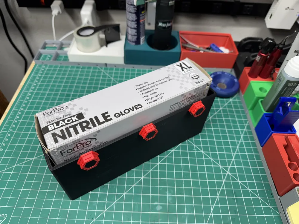 HSW Nitrile Glove Box Holder - Free 3D Print Model - MakerWorld