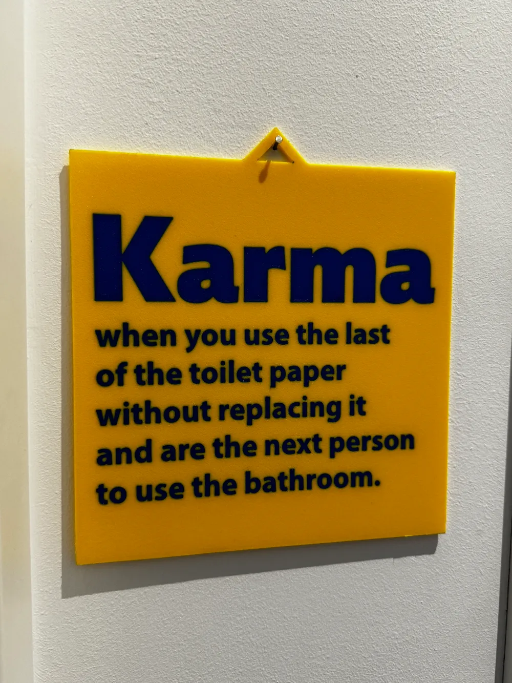 Karma Toilet Frame by ghostchili3d - MakerWorld